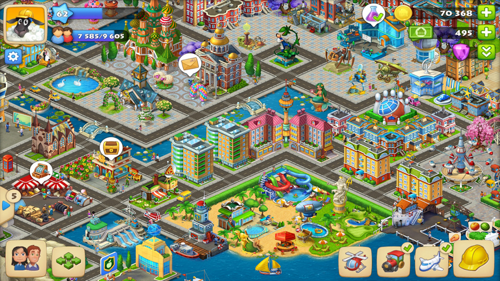 10 เกมมือถือฟรีแนว Building สร้างเมืองในฝันที่คุณต้องลองเล่น Visualgamer 5235